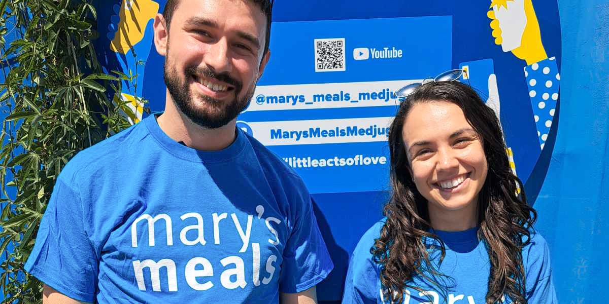Mary’s Meals at our wedding | Mary's Meals Medjugorje